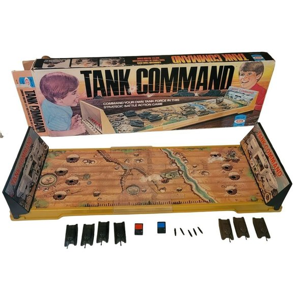 ideal | Toys | Ideal Tank Commander Battle Game With Box Vintage 7s War ...